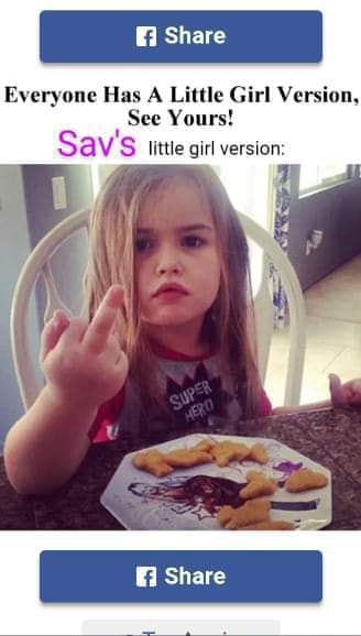 Are Everyone Has A Little Girl Version, See Yours! S little girl ...