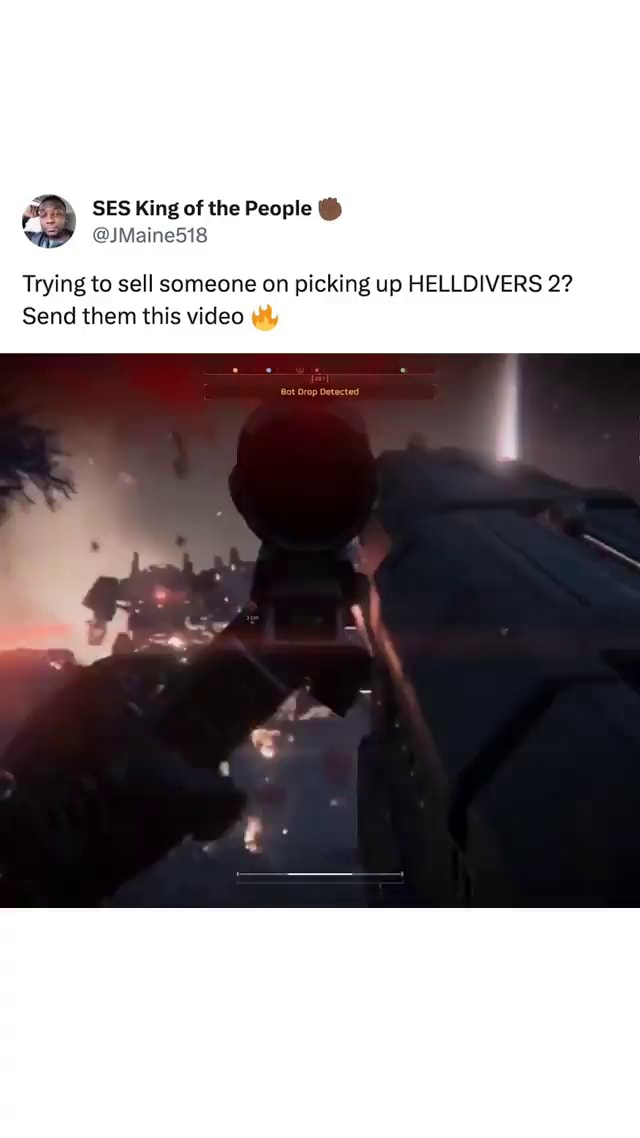 Absolute chaos helldivers helldivers gamer gaming videogames coop ...