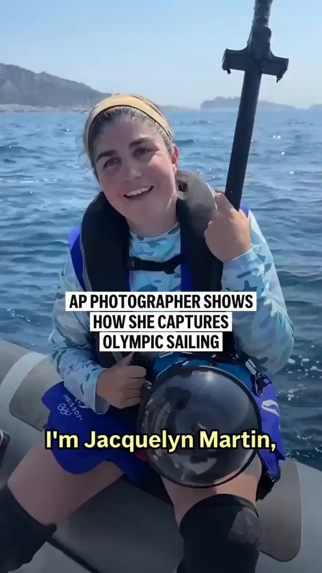 Photographing sailing at the Paris Olympics means getting on the water ...