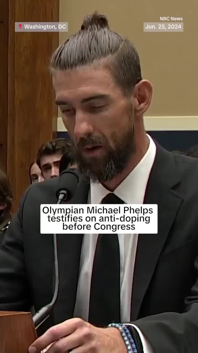 Olympic gold medalist Michael Phelps testifies on anti-doping before ...