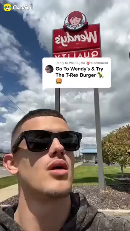 Go To Wendy's & Try The T-Rex Burger - America’s best pics and videos