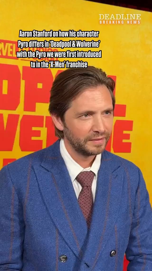 Aaron Stanford on how his character Pyro differs in # ...