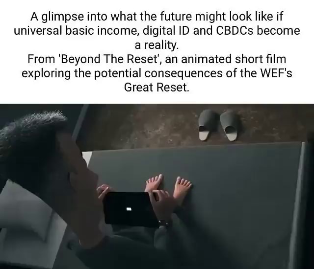 A glimpse into what the future might look like if universal basic ...