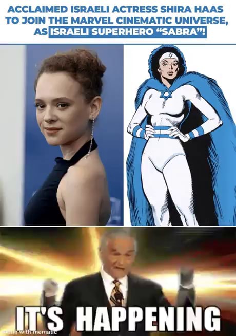 ACCLAIMED ISRAELI ACTRESS SHIRA HAAS TO JOIN THE MARVEL CINEMATIC ...