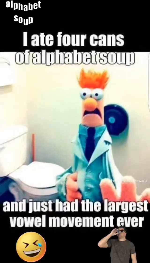 The vowel movement ever - America’s best pics and videos