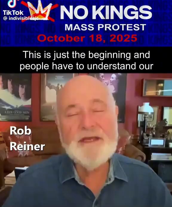 NO KINGS MASS PROTEST of This is just the beginning and people have to ...