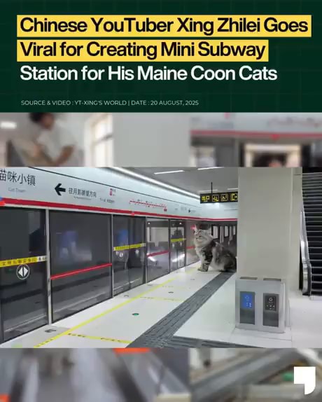 Chinese YouTuber Xing Zhilei Goes Viral for Creating Mini Subway ...
