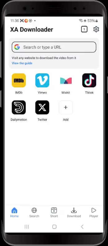 36 KO, XA Downloader Visit any website to download the ve it ...