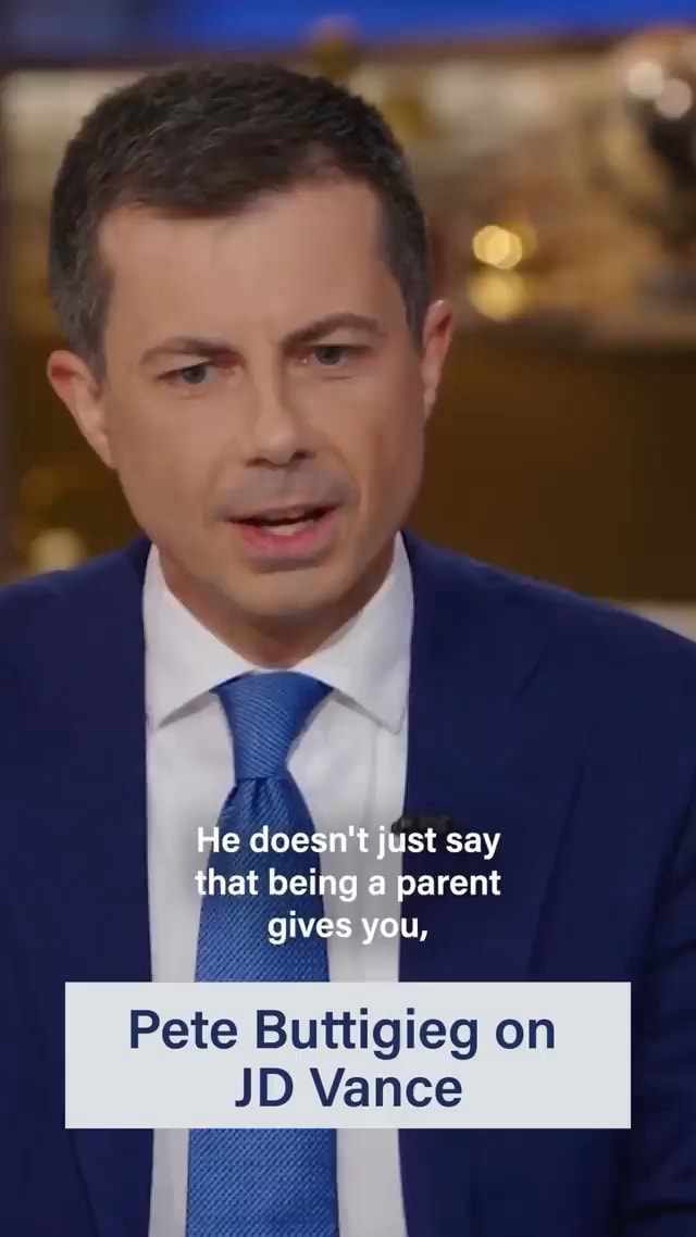 @pete.buttigieg speaks with Jon Stewart about JD Vance’s harmful ...