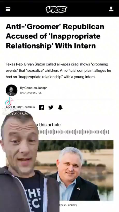 Anti-'Groomer' Republican Accused of 'Inappropriate Relationship' With ...